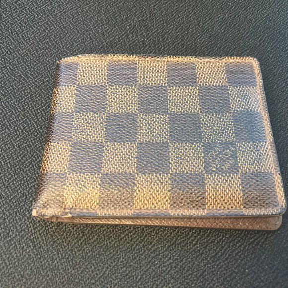 Louis Vuitton | Accessories | Louis Vuitton Mens Damier Ebene Wallet ...
